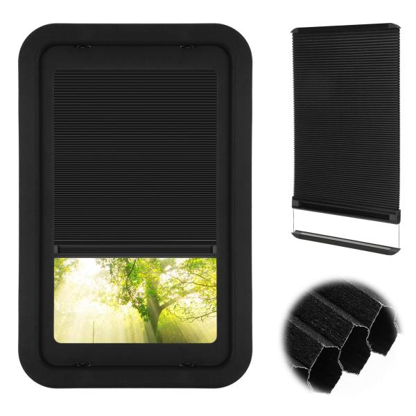 商品名: Acostop RVドアウィンドウシェード Lippert Prepped Entry Doorsの交換用 - 12インチ x 21インチ RV 薄型ウィンドウブラインド シェードカバー キャンパー トラベル トレーラー用 Aco...