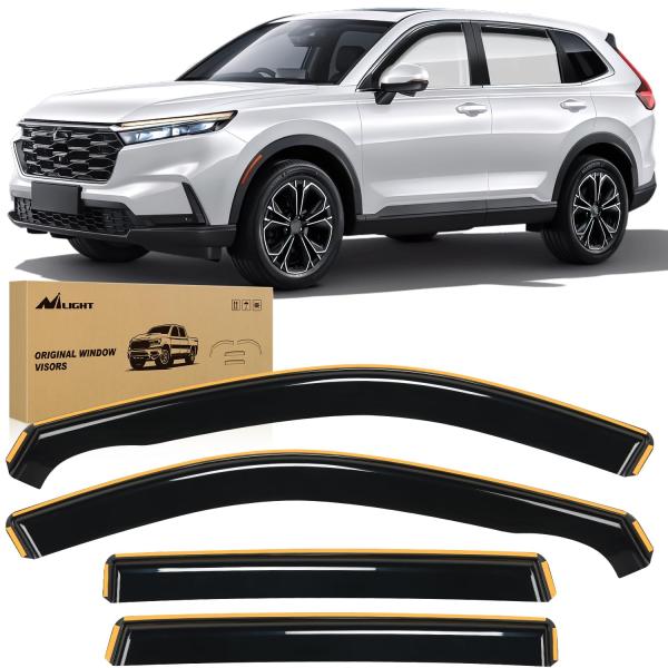 商品名:  Nilight Window rain Guards Compatible with Honda CR-V (CRV) 2023 2024 2025 2026 Side Window Deflectors for Rainy W...