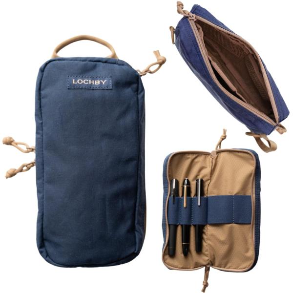 商品名:  LOCHBY Venture Pouch | Multipurpose Tactical Mini Tool Bag | Durable Water Resistant Waxed Canvas | Dual-Sided Zip...