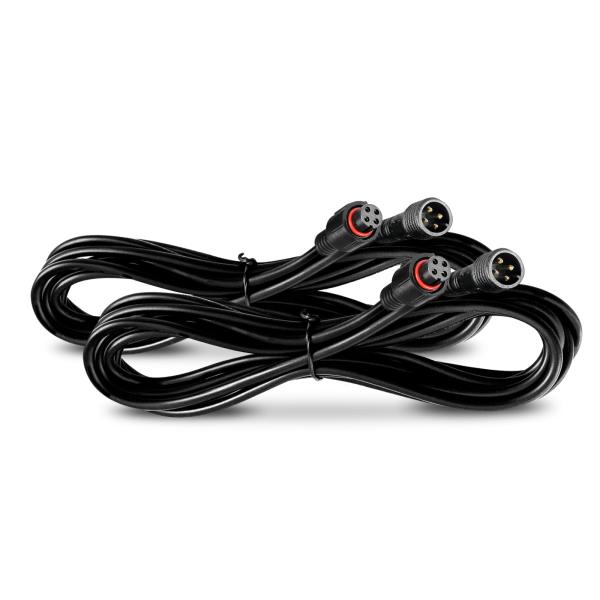 商品名: OPT7 Aura 2個 5フィート 延長ワイヤー 4ピンRGBラウンドコネクタ付き オーラリモートコントロールカーインテリアライト、アンダーグロー、グリル、ホイールウェル、ハロー、エンジンベイ、ボートLEDライト、自動車トラック...