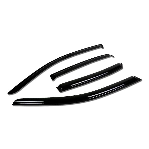 商品名:  PM PERFORMOTOR 4 Pcs Vent Window Visor Deflector Rain/Sun Guard, Dark Smoke, Compatible with 02-08 A4 / 07-08 RS4 ...