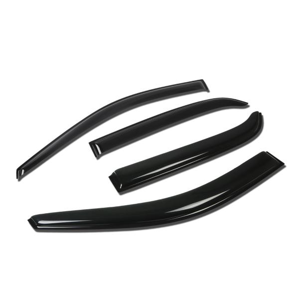 商品名:  PM PERFORMOTOR 4 Pcs Vent Window Visor Deflector Rain/Sun Guard, Dark Smoke, Compatible with 05-10 Sportag, PM-WS-...