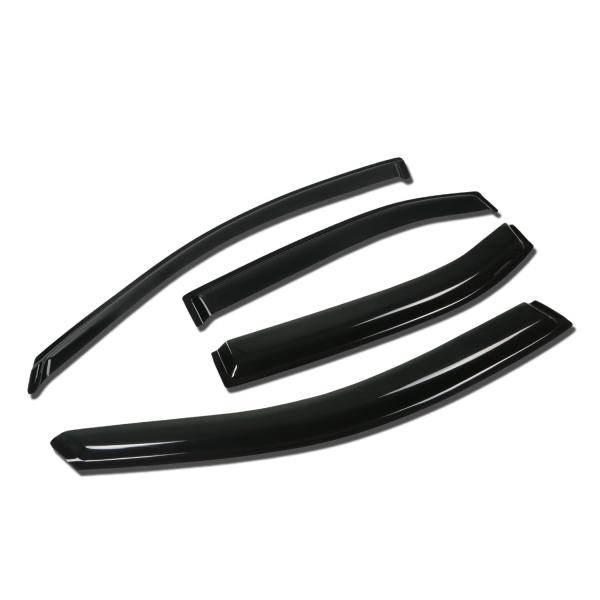 商品名:  PM PERFORMOTOR 4 Pcs Vent Window Visor Deflector Rain/Sun Guard, Dark Smoke, Compatible with 06-12 Fusion / 07-13 ...