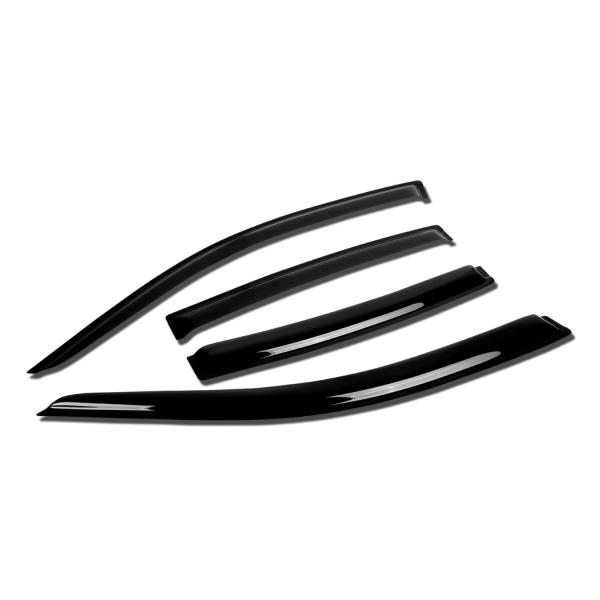 商品名:  PM PERFORMOTOR 4 Pcs Vent Window Visor Deflector Rain/Sun Guard, Dark Smoke, Compatible with Sebring 2007-2010; Co...