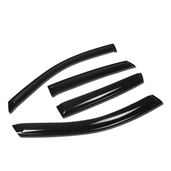 商品名: PM PERFORMOTOR ベントウィンドウバイザー ディフレクター レイン/サンガード ダークスモーク 08-11 Focus 4ドア対応 PM-WS-0055 4個 PM PERFORMOTOR 4 Pcs Vent Win...