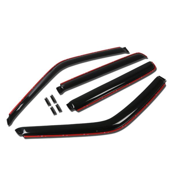 商品名: PM PERFORMOTOR ベントウィンドウバイザー ディフレクター レイン/サンガード ダークスモーク 02-06 Trailblazer EXT対応 02-06 Envoy XL / 04-05 Envoy XUV、PM-W...