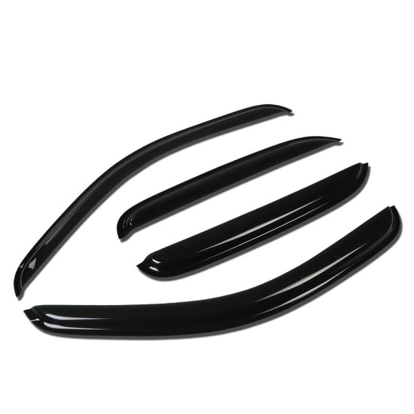商品名:  PM PERFORMOTOR 4 Pcs Vent Window Visor Deflector Rain/Sun Guard, Dark Smoke, Compatible with 07-14 Tahoe/Yukon 4DR...