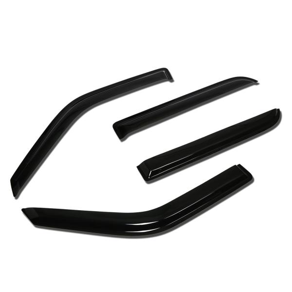 商品名:  PM PERFORMOTOR 4 Pcs Vent Window Visor Deflector Rain/Sun Guard, Dark Smoke, Compatible with Expedition 1997-2017;...