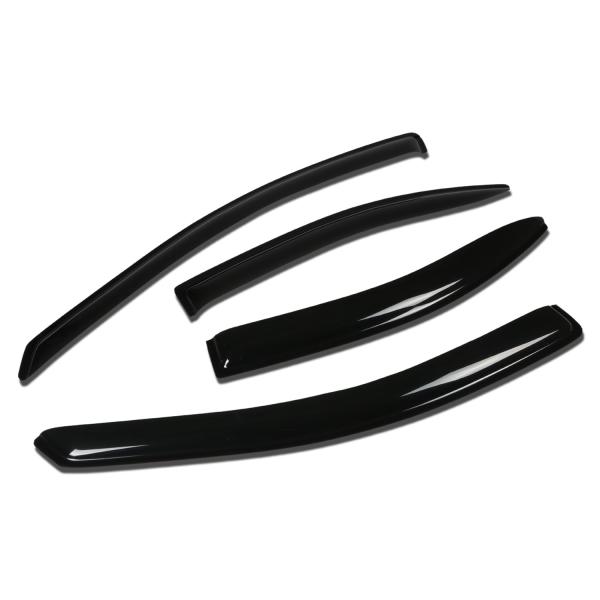 商品名:  PM PERFORMOTOR 4 Pcs Vent Window Visor Deflector Rain/Sun Guard, Dark Smoke, Compatible with 05-10 G6, PM-WS-0067ブ...