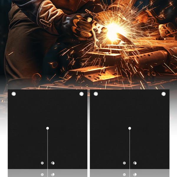 商品名: 溶接ブランケット 耐火 12インチ × 12インチ 2パック オープン形状 断熱 難燃性溶接ブランケット はんだ配管工用 HVAC トーチプロテクター 2 Packs of Welding Blanket Fireproof 12...