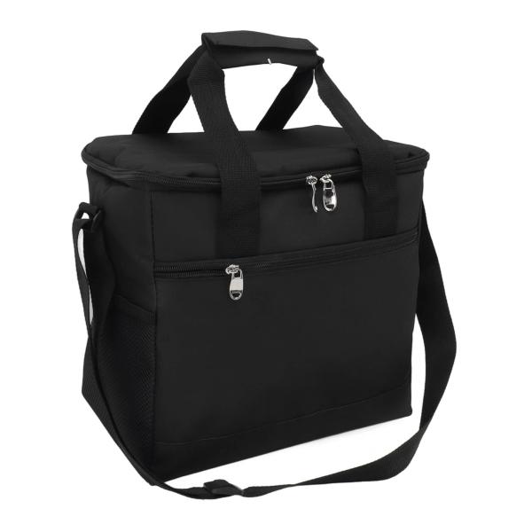 商品名:  Insulated Cooler Bag, Heat Preservation Food Bag Adjustable Straps Portable Leakproof Interior for Barbecues (Blac...
