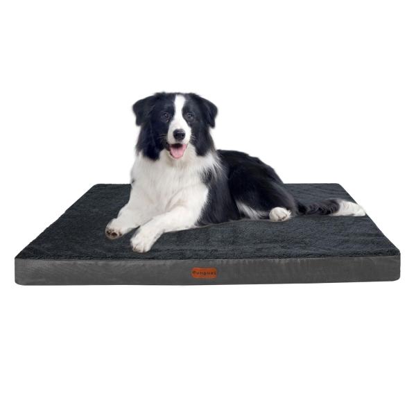 商品名:  Dungwei Orthopedic Dog Bed for Large Dogs, Waterproof Dog Bed for Crate with Removable Washable Cover, Anti-Slip B...