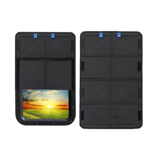 商品名:  PETCHOR RV Door Window Shade Cover, 25"x16" Foldable Velcro RV Blackout Window Cover, Camper Trailer Door Window C...