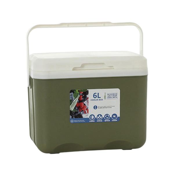 商品名:  Cooler Box Insulated Box Cold Storage Portable 6L Ice Chest Small Hard Ice Box for Fishing Boat Sport Drink Picnic...
