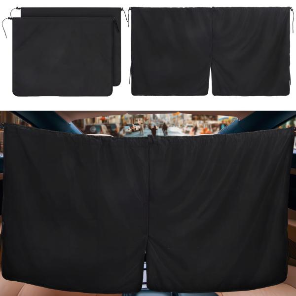 商品名:  GLEAVI 3 Pcs Car Privacy Curtains: Car Window Shades - 95% Light Blocking Sunshades for SUV Truck Window Covers fo...