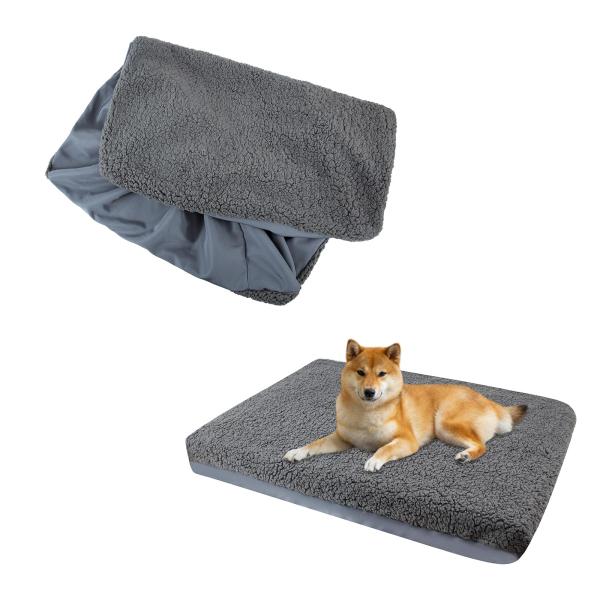商品名:  ANEETAFAN Dog Bed Covers Replacement Washable: Soft Plush Durable Dog Bed Removable Washable Cover, Waterproof Dog...