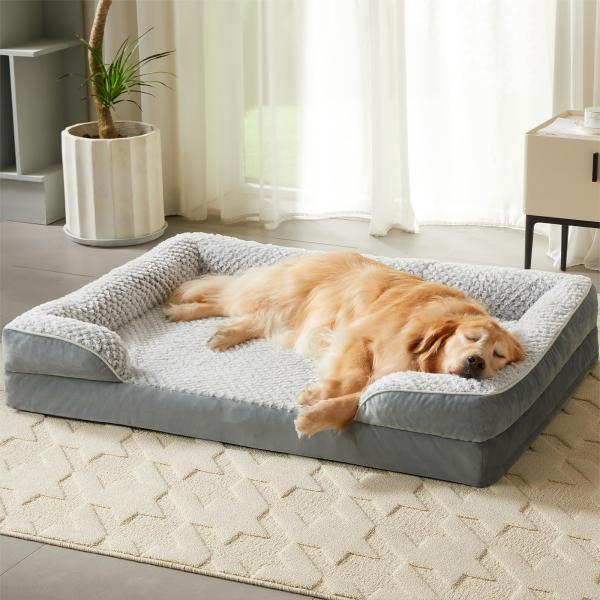 商品名:  LEXTRO Orthopedic Dog Beds for Large Dogs,Waterproof Dog Bed, Egg Crate Foam Bed for Large Dogs, Big Pet Bed with ...