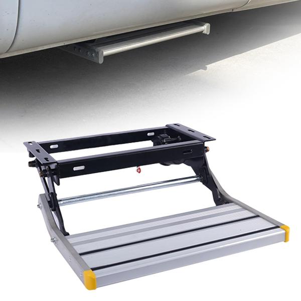 商品名:  RV Step, Automatic RV Step Assembly, Rv Camper Steps, 200kg/440 Lbs, Anti-Slip Steps, for Rv Camper Van Motorhome ...