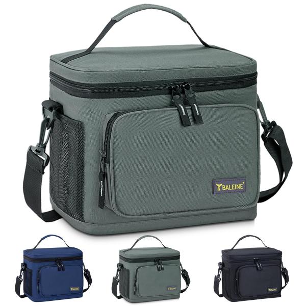 商品名:  BALEINE Insulated Lunch Bag for Men Women, 15 Can Leakproof Cooler Bag with Adjustable Shoulder Strap for Work Pic...