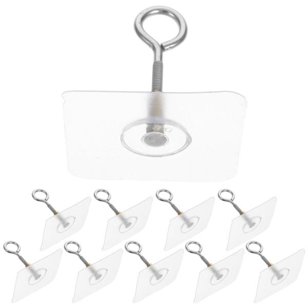 商品名:  TOPPERFUN 12pcs Heavy Duty Adhesive Ceiling Hooks No Drill Plant Hangers for Bathroom Strong Load-Bearing Traceles...