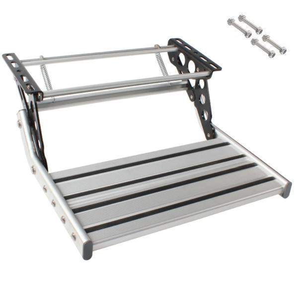 商品名:  Rv Steps, Rv Step Camper Stair, Anti Slip Steps, 200kg / 440 Lbs Capacity, Powder Coat, for Rv Camper Van Motorhom...