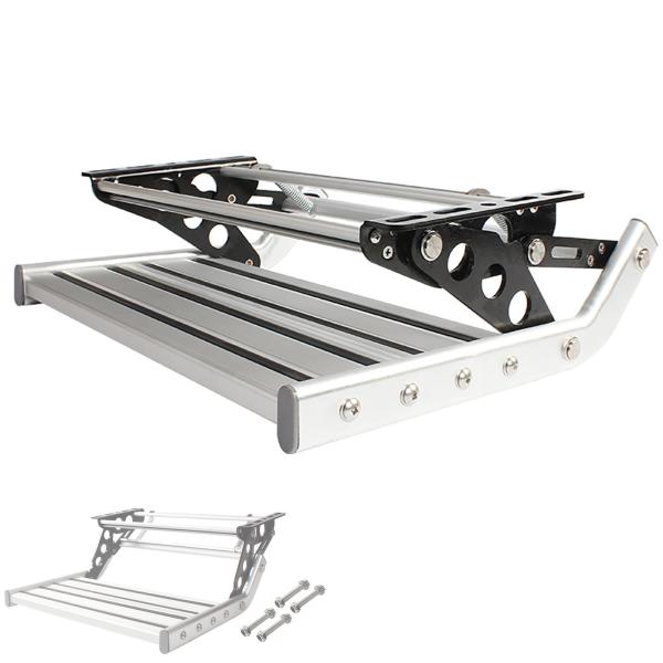 商品名:  Rv Steps, Rv Step Assembly, Rv Camper Steps, Powder Coat, Anti Slip Steps, Compact Expand or Collapse, 200kg/440 L...