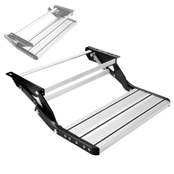 商品名:  RV Steps, RV Entry Step, Rv Camper Steps, Powder Coat, for RV and Travel Camper Trailers, 200kg/440 Lbs Capacityブラ...