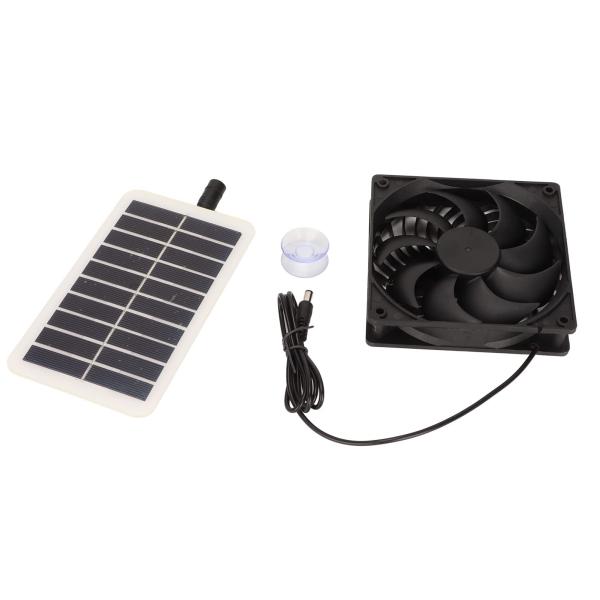 商品名:  Solar Powered Vent Fan, 15W Solar Panel with 4.7 High Speed Exhaust Fan Solar Power Fan Solar Fans Solar Panel Fan...