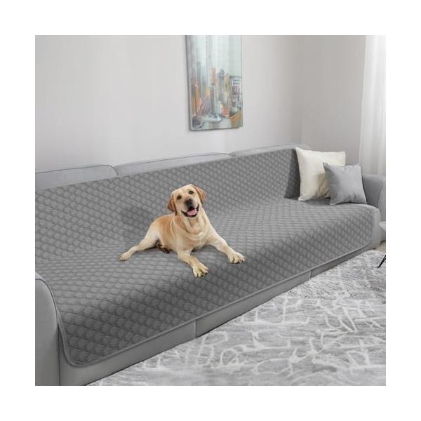 商品名:  TAIKURA Single-Sided Waterproof Dog Blanket, Antislip Pet Blanket Sofa Couch Furniture Protector Washable Dog Bed ...