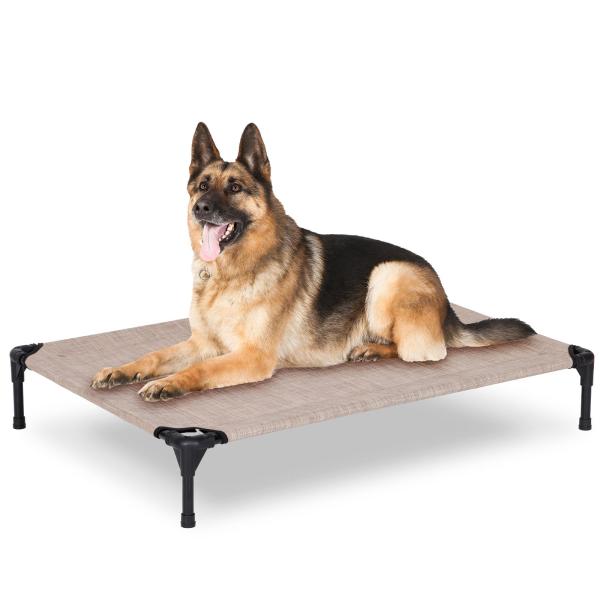 商品名: Erh〓htes Outdoor-Hundebett ? erh〓htes Hundebett f〓r gro〓e Hunde, wasserdichtes Hundebett, einfach zu montieren, k〓h...