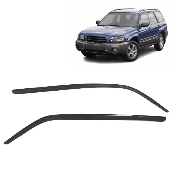 商品名:  FREEMOTOR802 Tape-on Side Window Visors Wind Deflectors Rain Guards Vent Visors, Compatible with 2003-2008 Subaru ...
