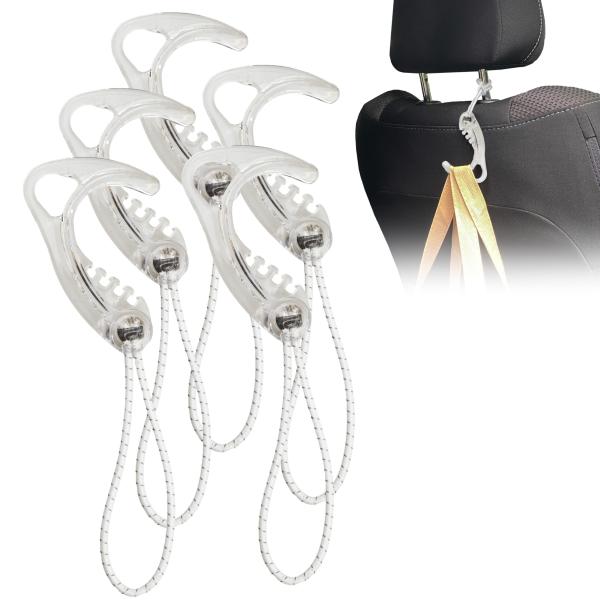 商品名: 8TIMBER ギアフック クリア 5個パック ― 軽量 + 多用途 S フック バックパックやクローゼット収納用 屋内または屋外で素早く簡単に使用 8TIMBER Gear Hook Clear 5-Pack ― Lightwe...