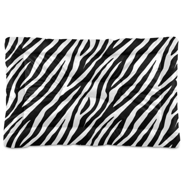 商品名:  FJDENG Zebra Print Pet Bed Soft Non-Slip Bottom Design Calming Dog Bed for Small Medium Dogs and Cats,24x18inブランド:...