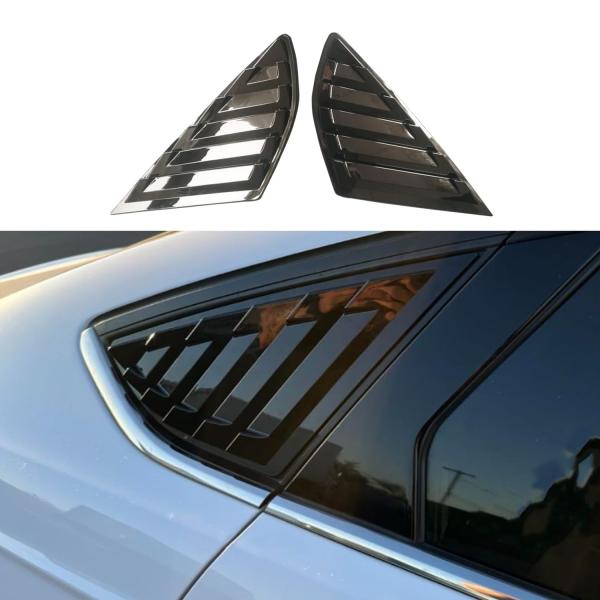 商品名: Xhfarce フォード フュージョン モンデオ 2013 2014 2015 2016 2017 2018 2019 2020 2021 アクセサリー リアサイド ウィンドウ ルーバー エアベント スクープ サンシェード 自動車...