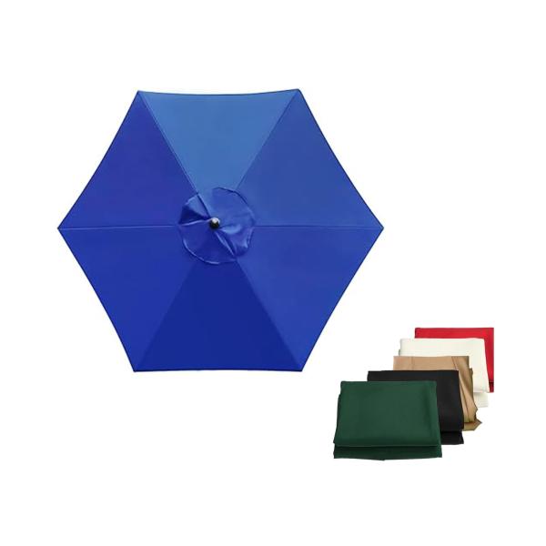 商品名:  Generic 6 Ribs Umbrella Fabric Cover Patio Umbrella Replacement Top, Cloth Umbrella Replacement Canopy, Water Resi...