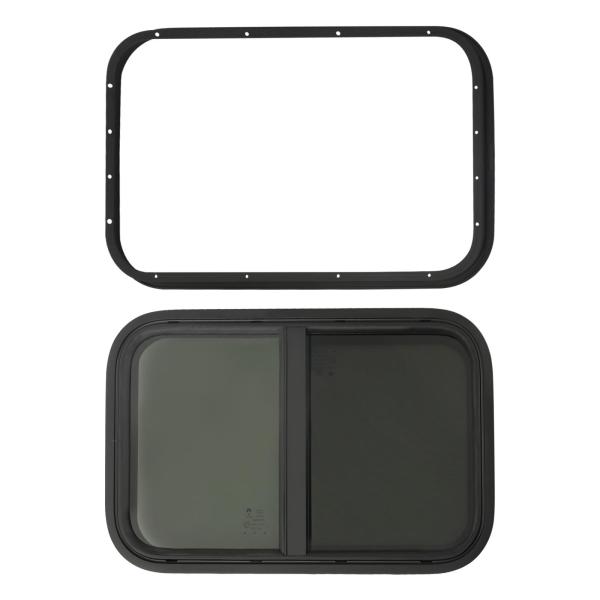 商品名:  Giciashop 24" X 15" RV/Camper Window,Teardrop Replacement Trailer Window with Clamp Ring,RV Windows Windshield Cur...