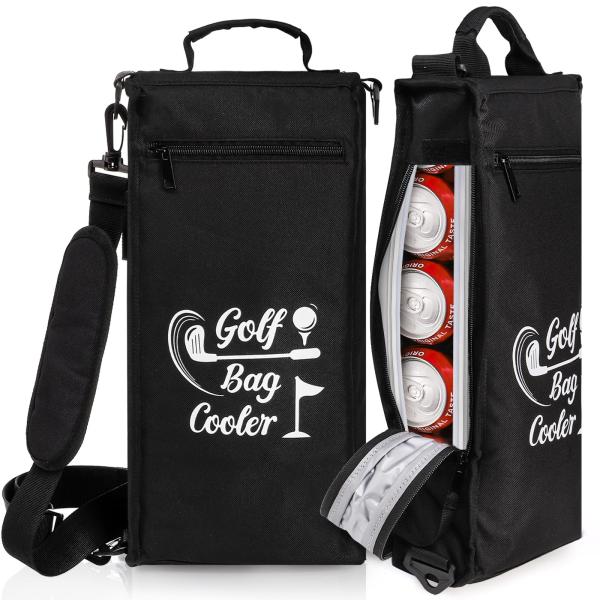 商品名: WRINGKIT ゴルフクーラーバッグ 断熱ビールクーラー付きゴルフバッグ ビール缶6本またはワイン2本を収納可能 男女兼用 ゴルフ愛好家向けのゴルフアクセサリー ゴルフバッグに目立たない WRINGKIT Golf Cooler...