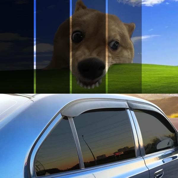 商品名:  IAQWE Ceramic Car Window Tint with 15% Percent VLT 20" in x 10'Ft Privacy Automotive Window Tint for Car Blocks UV...