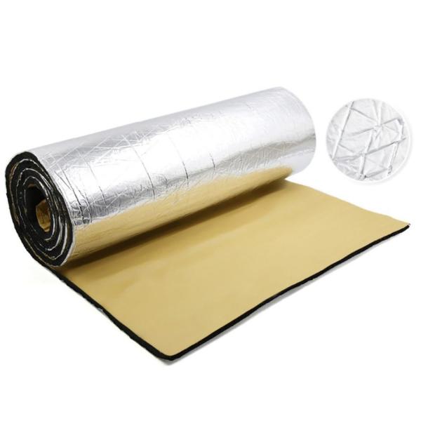 商品名:  10pcs 1.96in 5cm Thickness Car Sound Insulation Mat, Aluminum Foil, Car Soundproofing Cotton for Doors &amp; Engin...