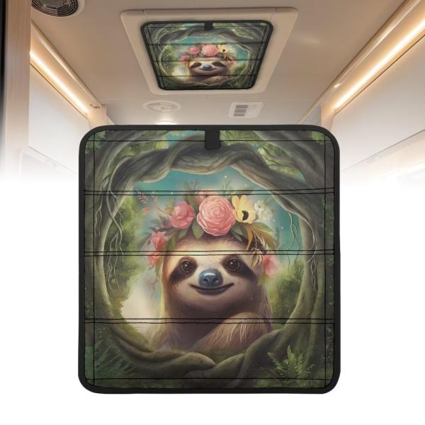 商品名:  Darisoco Green Sloth RV Vent Insulator and Skylight Cover Sunproof RV Vent Covers for Roof Camper RV Accessories U...