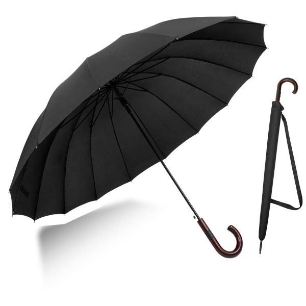 商品名:  Golf Umbrella 55 Inch Automatic Umbrellas for Rain Windproof, Large Umbrellas for Rain 2 People Big Umbrellas for ...