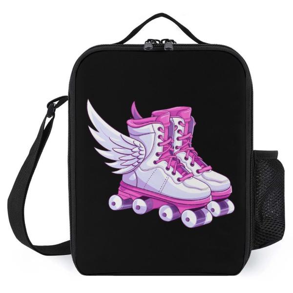 商品名:  Roller Skate Shoes Lunch Tote Bag Portable Insulation Lunch Box Cooler Bag for Work Travel Picnicブランド: 商品サイズ: 25x2...