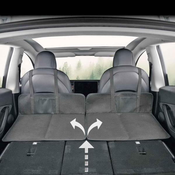 商品名: (ツーハーフ) 車 キャンプ エッセンシャル マットレスプレート、車のベッド、キャンプスペースと旅行トランクスペースを増やす、フラットトランク付きSUV用マットレスアクセサリー、テスラモデルY、RAV4、CRV、X-Trail、ア...