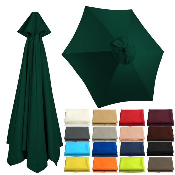 商品名:  Patio Umbrella Replacement Canopy 6.56ft 8.2ft 8.8ft 9.84ft Outdoor Umbrella Replacement Top Cover 6 Ribs Market T...