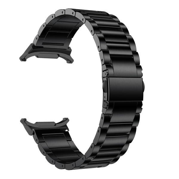 商品名: LDFAS Galaxy Watch 7 Ultra用バンド 47mm チタンメタル交換用ストラップ 男女兼用 Samsung Galaxy Watch Ultraバンド対応 ブラック, チタン, 宝石なし LDFAS for G...