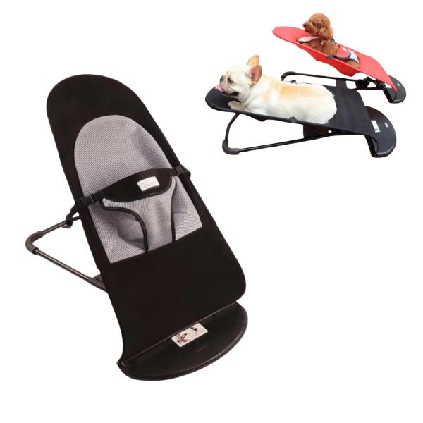商品名:  Pet Rocking Chair for Dogs &amp; Cats, Pet Dog Cat Rocker Bed Chair, Indoor Lounge, Adjustable and Portable Foldab...