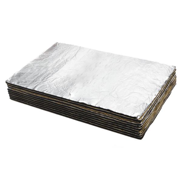 商品名:  X AUTOHAUX 9pcs 314mil 8mm 1.62sqft Car Sound Deadening Mat Aluminum Heat Shield Material Universal for Hood Fende...