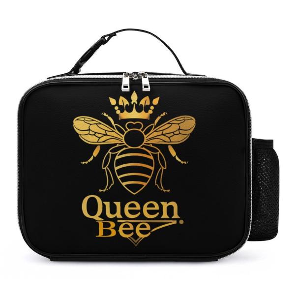 商品名:  Queen Bee Print Lunch Bag Insulated Cooler Tote Bag Leakproof Bento Box for Travel Picnic Officeブランド: Generic商品サイズ...