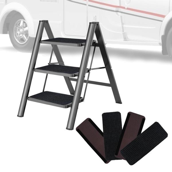 商品名:  LTAXAF 4 Pack RV Steps Covers Rugs, RV Step Covers, Non-Slip RV Step Rug,19.5"x7.5" RV Camper Step Covers, RV Step...