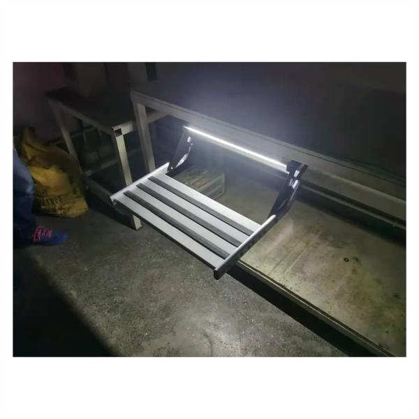 商品名:  SDdPulse Doorway Manual Folding Ladder Step Motorhomes Aluminum Alloy RV Pedal Step Telescopic Accessories,Manual ...